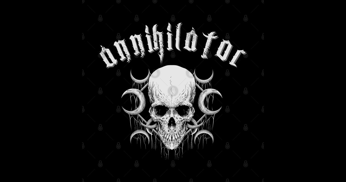 annihilator darkness - Annihilator - Sticker | TeePublic