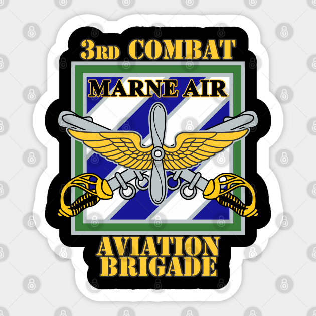 3rd Combat Aviation Brigade - 3rd Combat Aviation Brigade - Sticker ...