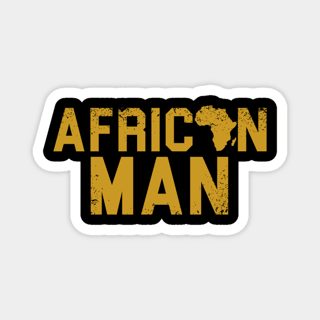 African Man - African Pride - Magnet | TeePublic