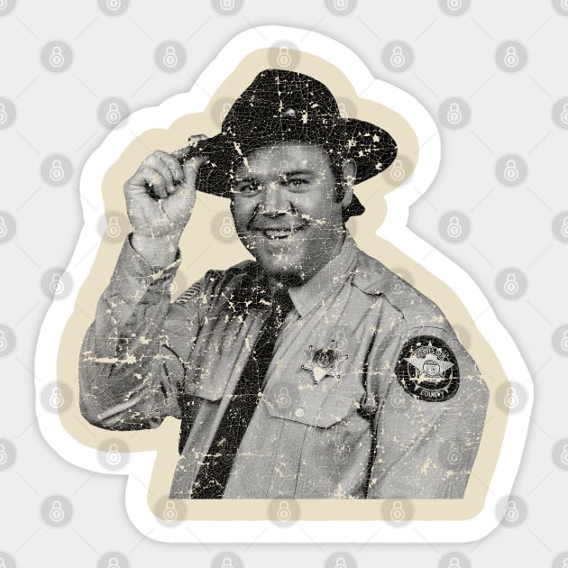 Rick Hurst (1946-2025) - Cletus Hogg - Sticker | TeePublic