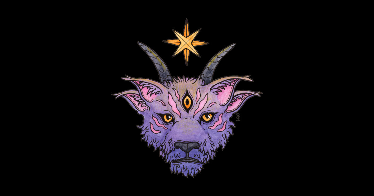 Tiger Goat - Fantasy - Sticker | TeePublic