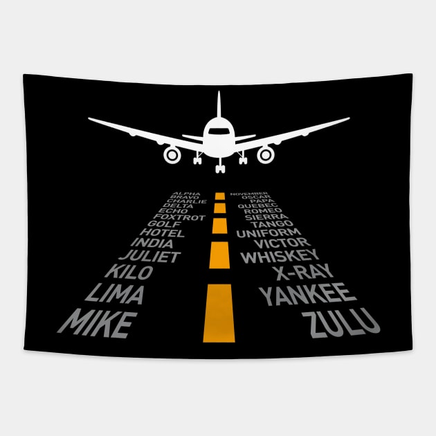Runway - phonetic alphabet - Aviation Runway Flag Pilot Plane Flying ...