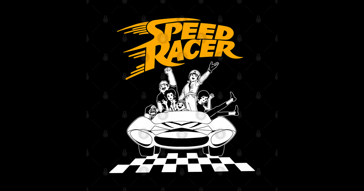 Go Go Go Speed Racer - Speed Racer - Sticker | TeePublic