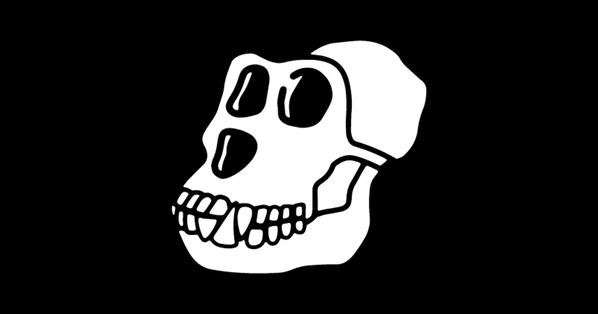 Bored Ape Yacht Club BAYC Pocket Logo White - Bayc - Posters and Art ...