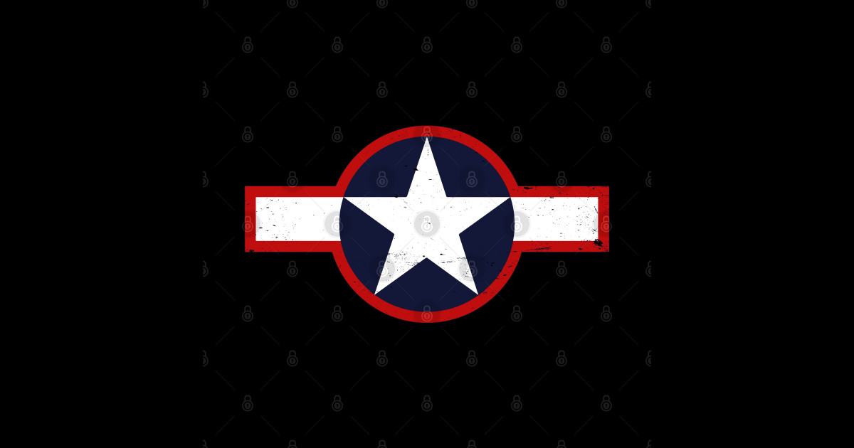Roundel of the USAF - Military aircraft insignia 1943 WWII - Usaf ...