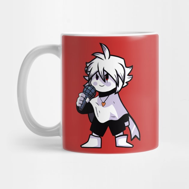 X chara Fnf mod character ( underverse ) - Fnf Game - Mug | TeePublic