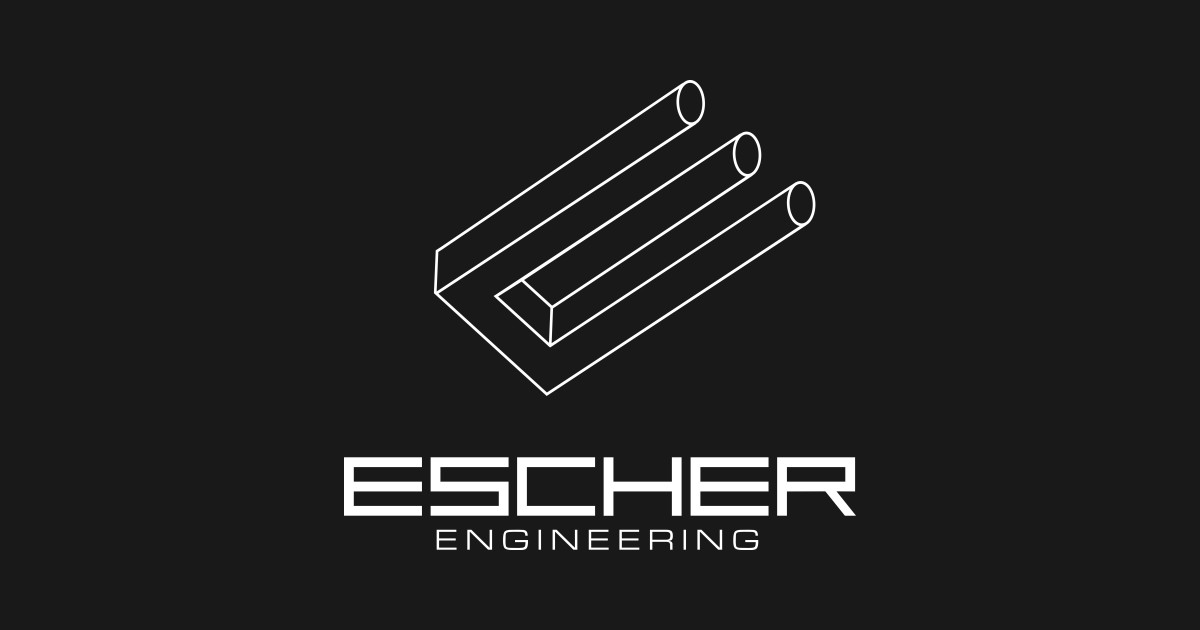 Escher Engineering - Optical Illusion - T-Shirt | TeePublic