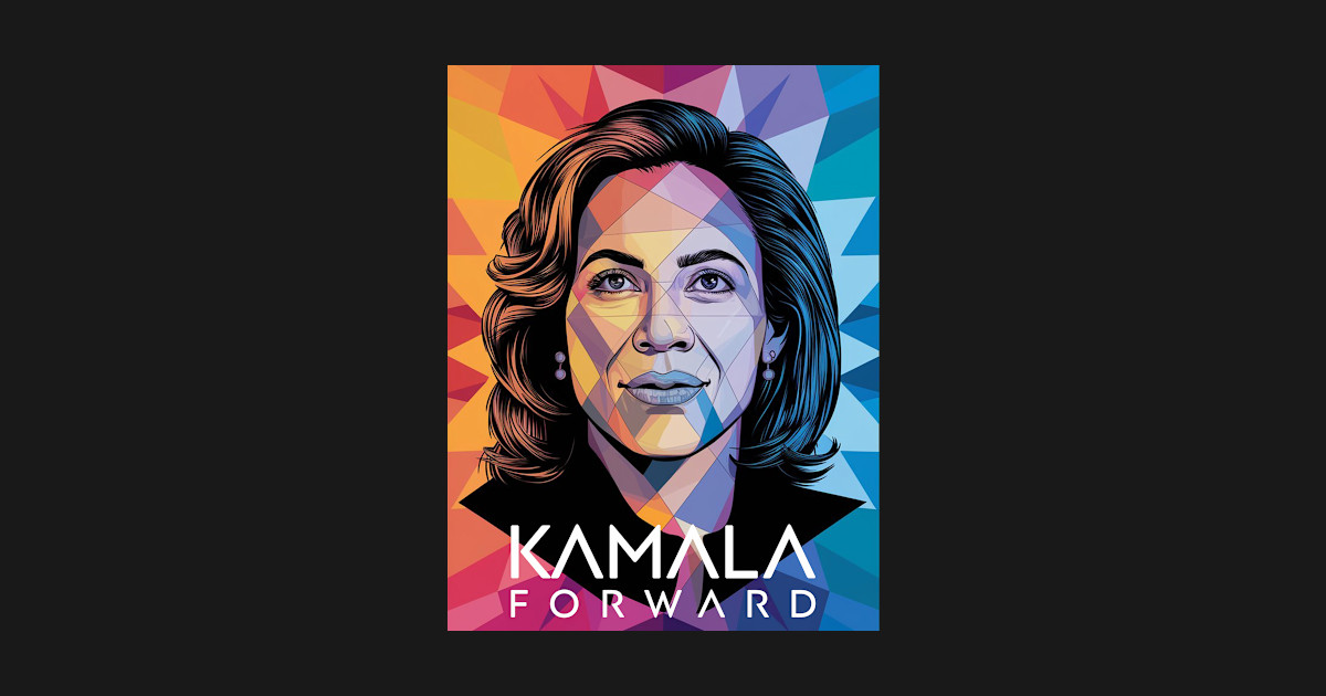 KAMALA HARRIS FORWARD 2024 - Kamala Forward - T-Shirt | TeePublic