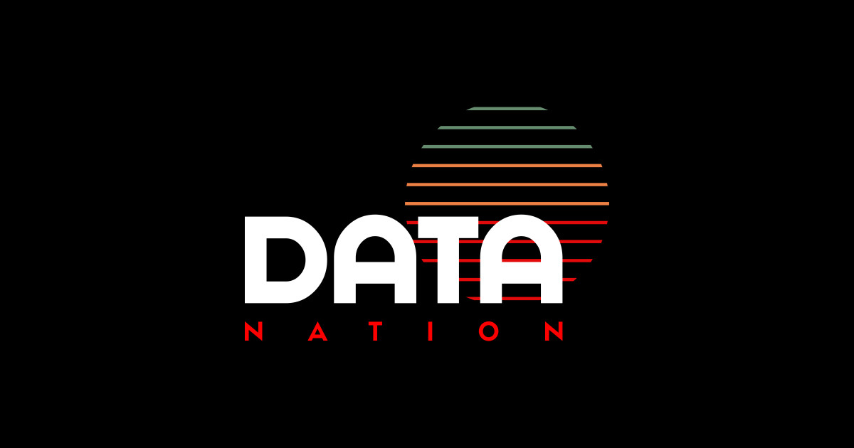Data Nation - Data Analysis - Sticker | TeePublic