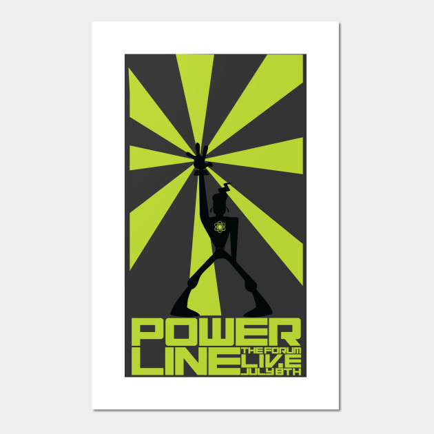 Powerline Live Concert Poster - Movie - Posters and Art Prints | TeePublic