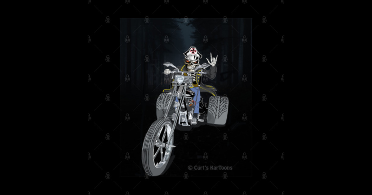 Trike - Motorcycle - Sticker | TeePublic