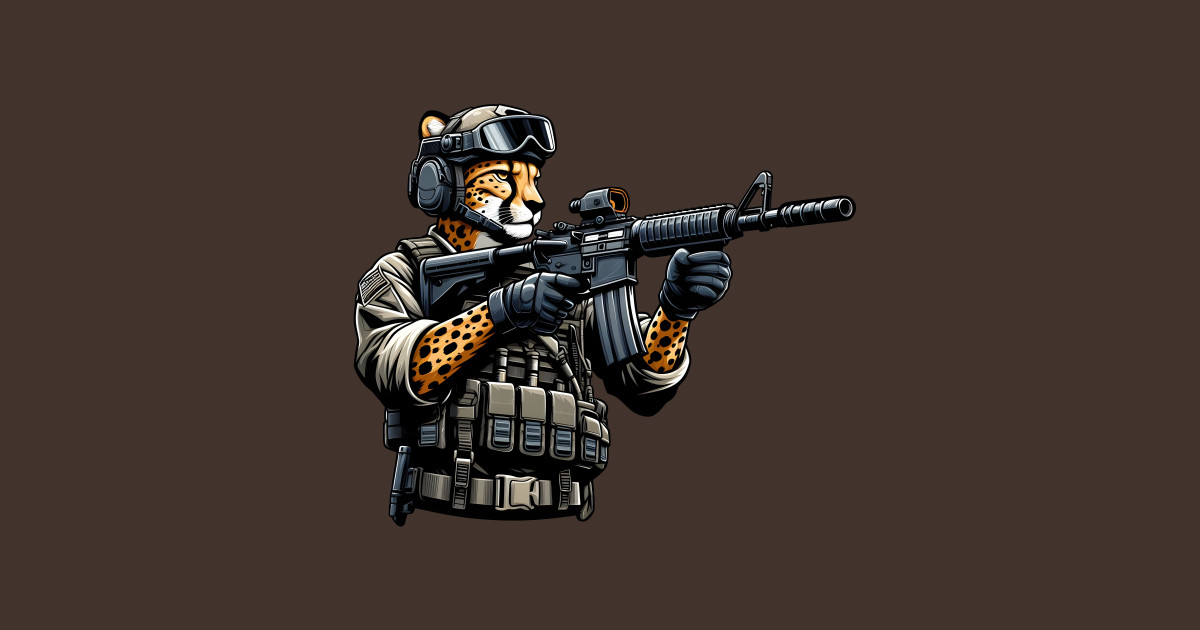 Tactical Tiger - Tiger - T-Shirt | TeePublic
