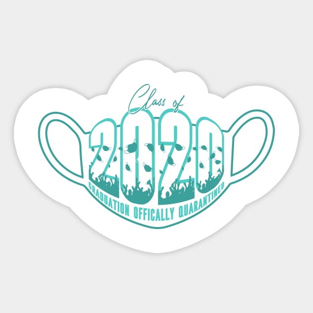 Class of 2020 Mask - Class Of 2020 - Sticker | TeePublic