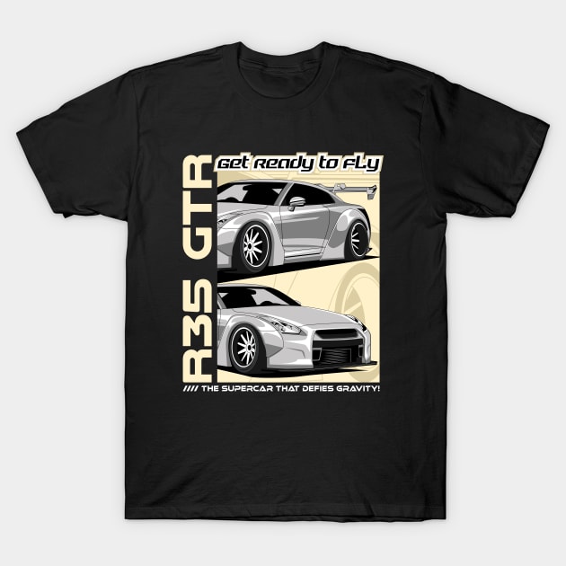 R35 GTR JDM Car - R35 Gtr Jdm Car - T-Shirt | TeePublic