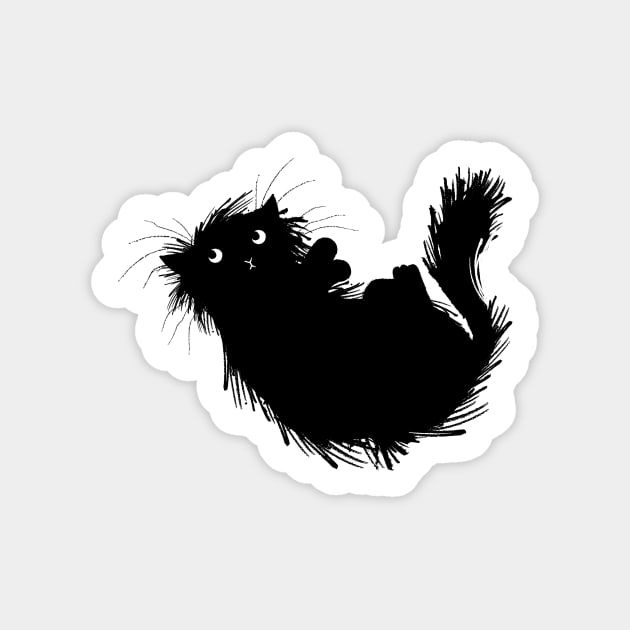 Moggy (No.3) - Cat - Sticker | TeePublic