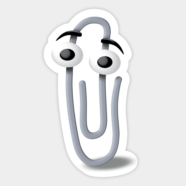 Clippy - Clippy - Sticker | TeePublic