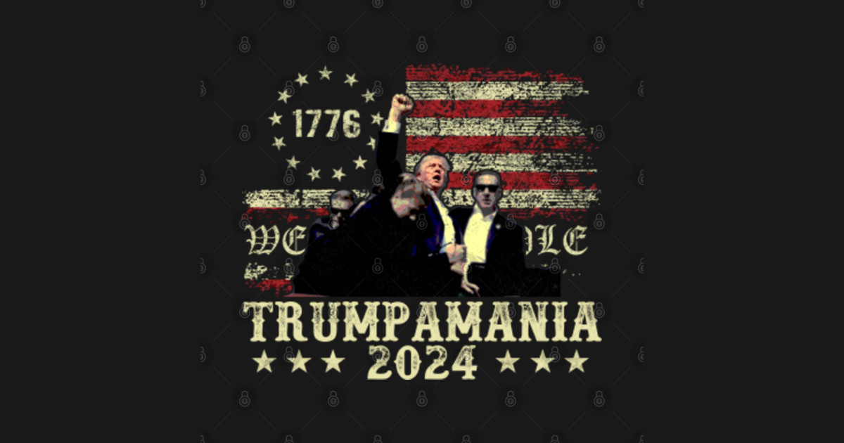 trumpamania 2024 usa flag vintage retro style 2024 - Trumpamania 2024 ...