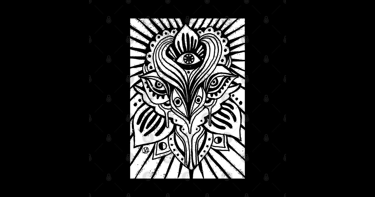 magic eye - Tribal - Sticker | TeePublic