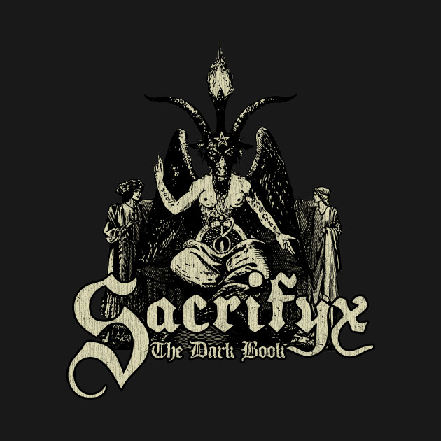 Sacrifyx - The Dark Book - Sacrifyx - T-Shirt | TeePublic