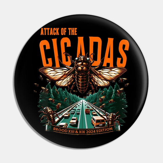 Attack Of Cicadas Brood XIII & XIX 2024 Edition Entomology - Cicada ...
