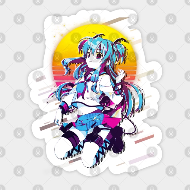 Angel Beats! - Yui - Yui - Sticker | TeePublic