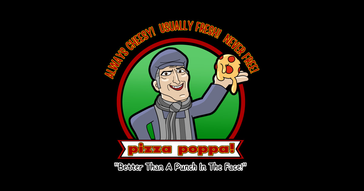Pizza Poppa Sign - Pizza Poppa - Sticker | TeePublic