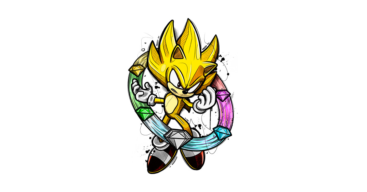 Supersonic - Sonic - T-Shirt | TeePublic