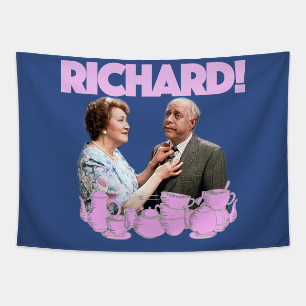 Richard Bucket! - Keeping Up Appearances - Tapestry | TeePublic