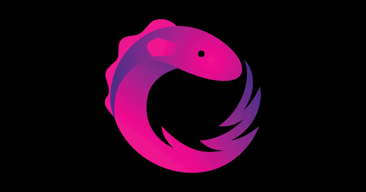 RxJS Logo - Rxjs - Sticker | TeePublic