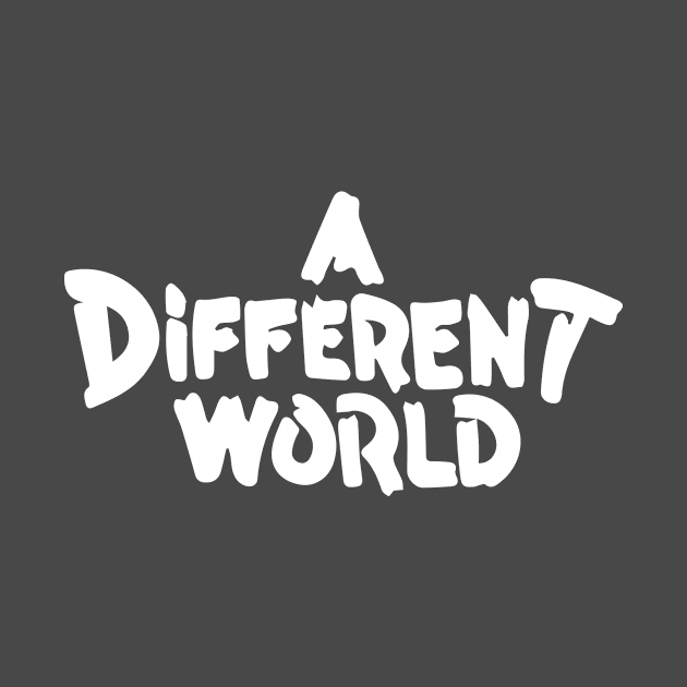 A Different World Vintage Defunct TV Show Logo Fan Art - Different ...