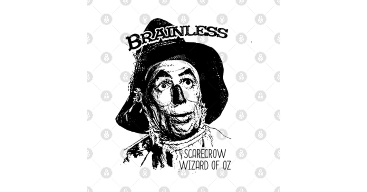Brainless The Wizard of oz - Brainless - T-Shirt | TeePublic
