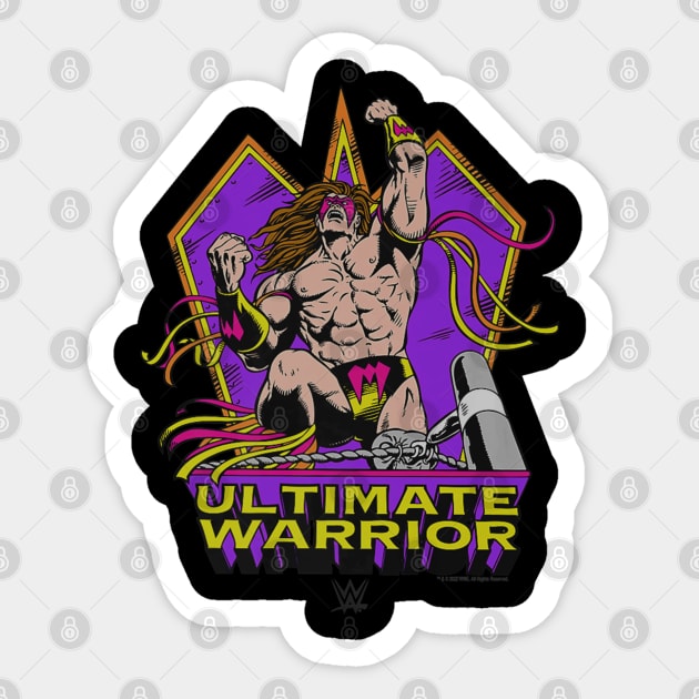 Ultimate Warrior Comic - Ultimate Warrior - Sticker | TeePublic