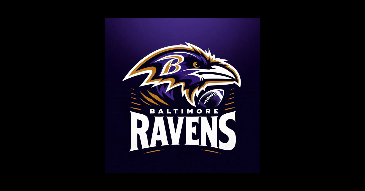Baltimore Ravens - Baltimore Ravens - Sticker | TeePublic
