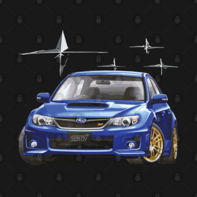 JDM World Rally blue WRC GV sedan STI Impreza wrx - Subaru Wrx Sti - T ...