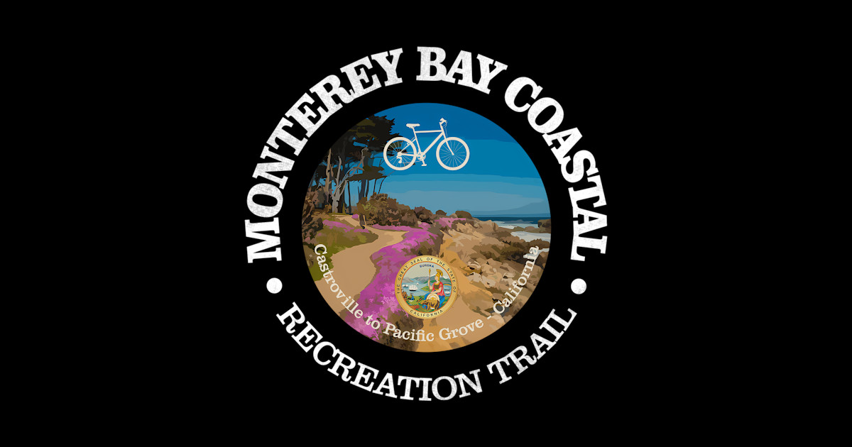 Vintage Monterey Bay Coastal Recreation Trail Cycling - Monterey Bay ...