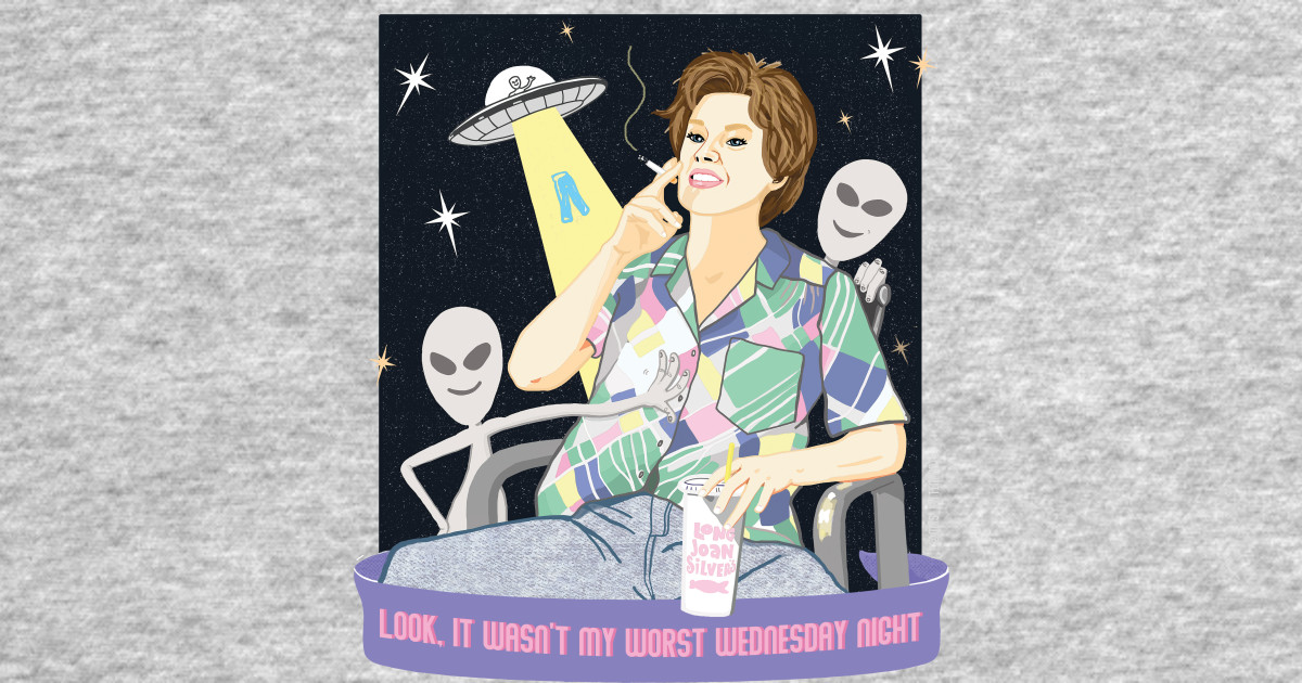 Kate McKinnon SNL Alien Abduction - Kate Mckinnon - Baseball T-Shirt ...