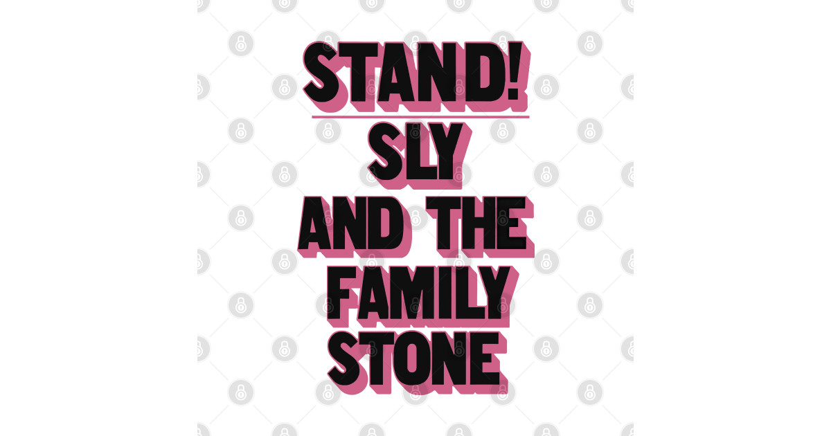 Stand! Sly and the family Stone - Sly And The Family Stone - T-Shirt ...