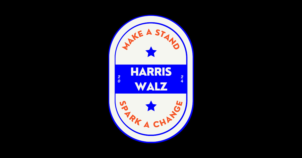 Harris Walz 2024 - Kamala Harris - Posters and Art Prints | TeePublic