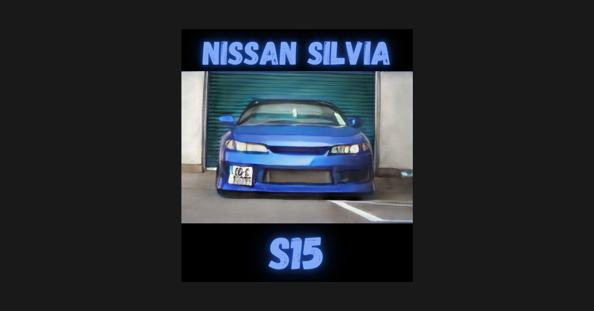 Nissan Silvia S15 - Cartoon Design - Nissan - Kids T-Shirt | TeePublic