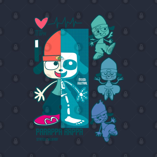 X-Ray parappa! - Parappa The Rapper - T-Shirt | TeePublic