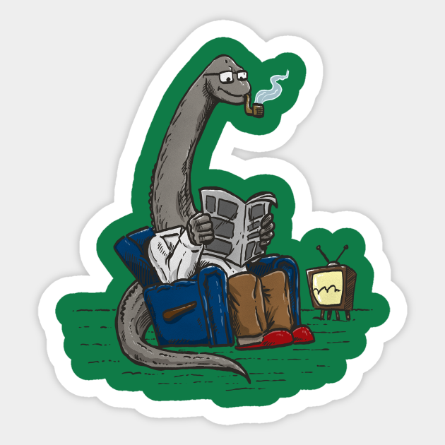 The Dadasaurus - Jurassic Park - Sticker | TeePublic