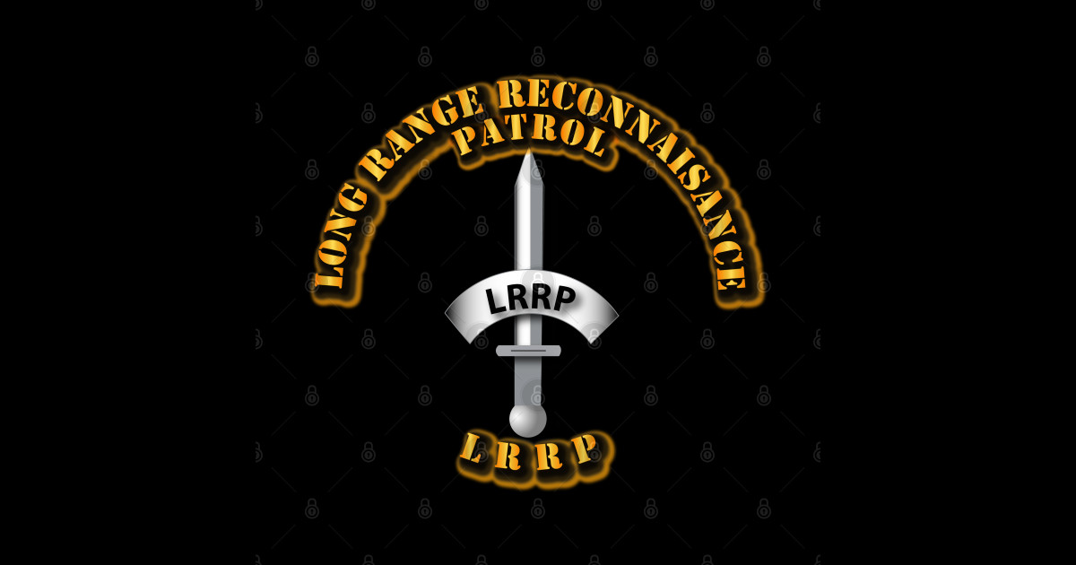 Badge - LRRP - Badge Lrrp - Sticker | TeePublic