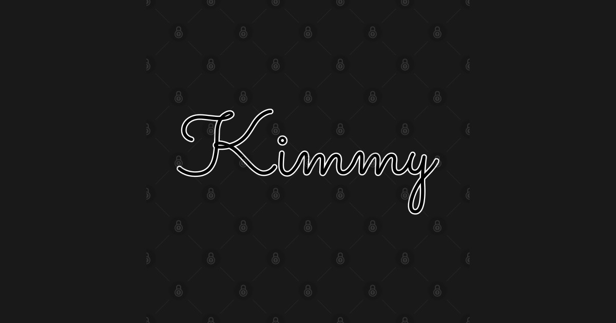 Writing Kimmy Name Label - Writing Kimmy Name Label - T-Shirt | TeePublic
