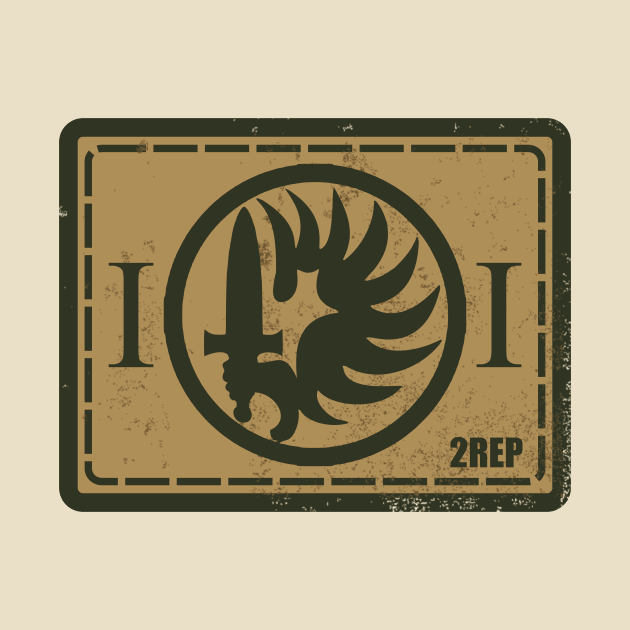 Foreign Legion 2REP (distressed) - 2e Rgiment Tranger De Parachutistes ...