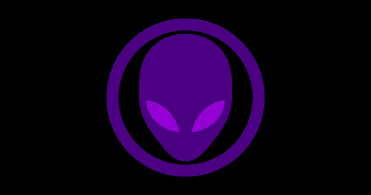 Indigo Alien - Aliens - Sticker | TeePublic