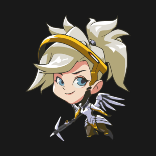 Overwatch - Cute Mercy - Overwatch - Onesie | TeePublic