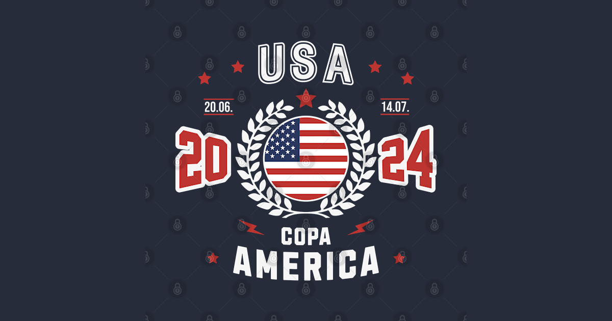 Patriotic Soccer Fan Tee: Copa America & USA Pride - Usa - T-Shirt ...
