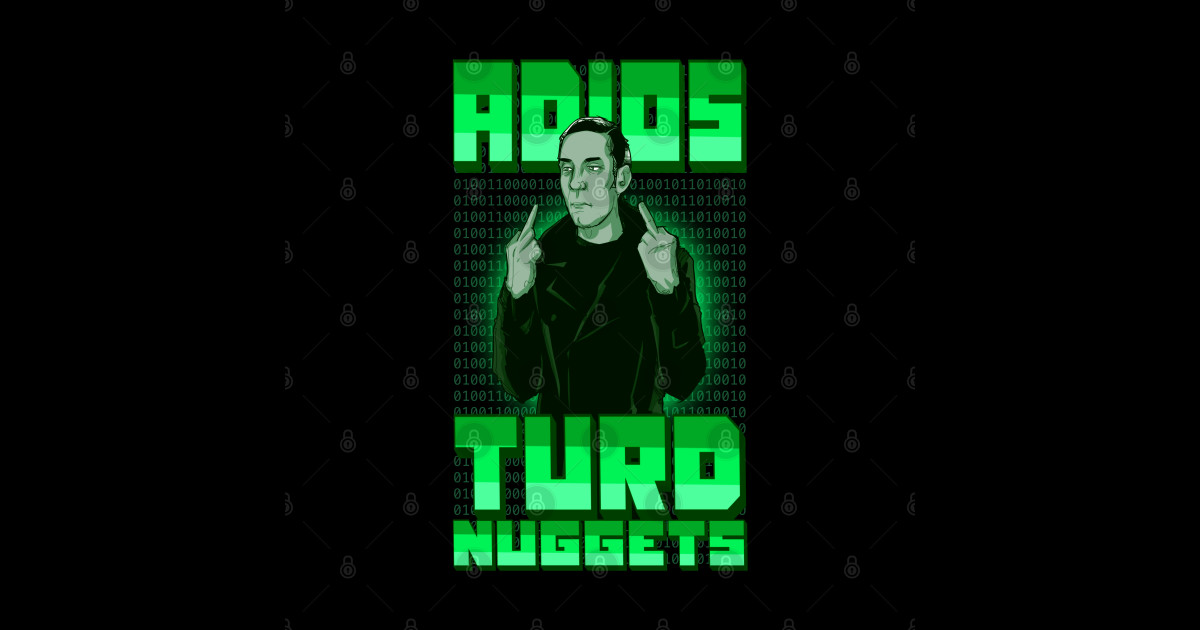Adios Turd Nuggets - Nerds - Sticker | TeePublic