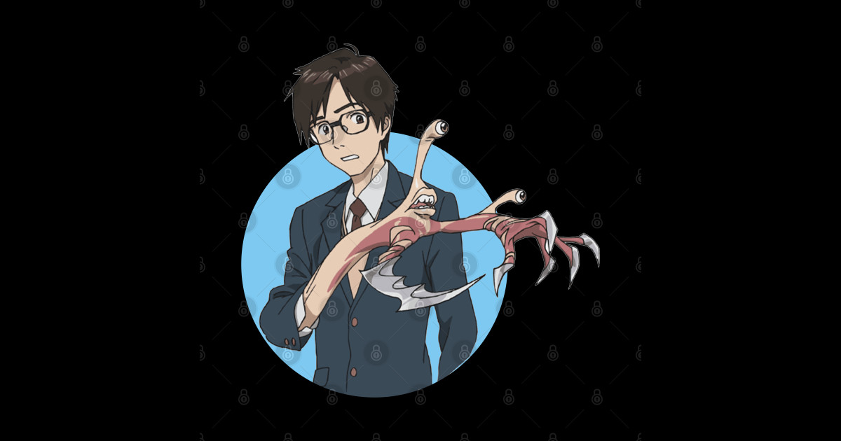 shinichi parasyte - Parasyte - Sticker | TeePublic