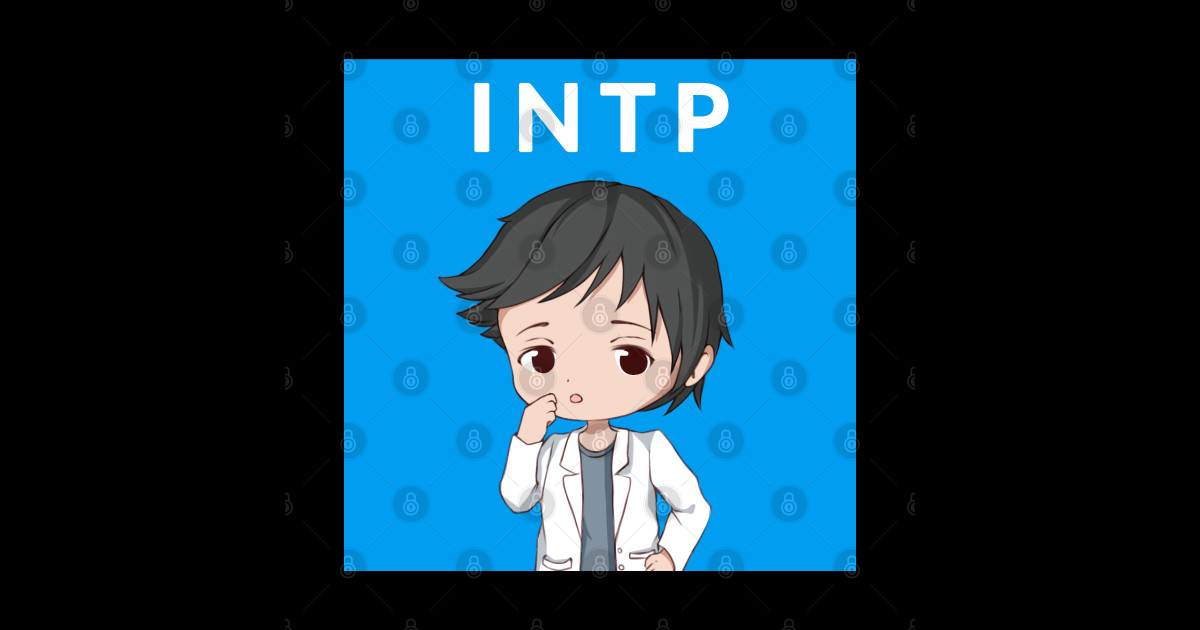 INTP Personality (Chibi Style) - Intp - Sticker | TeePublic